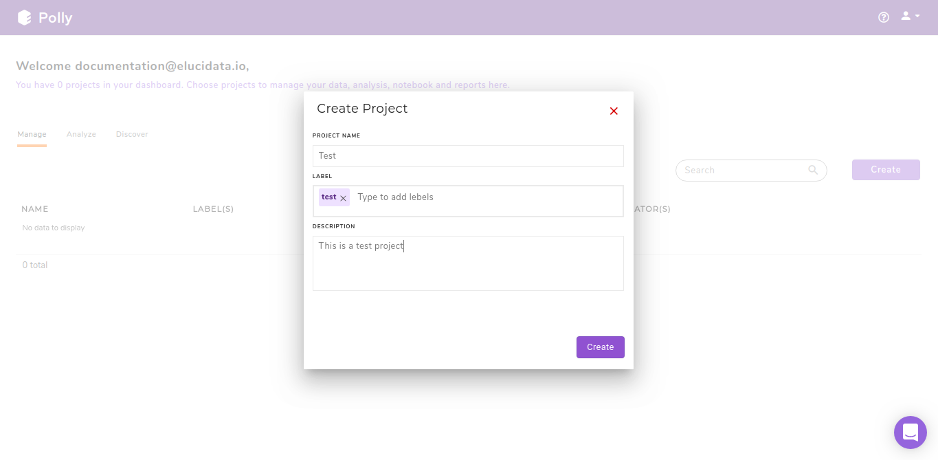 Projects - Polly Documentation