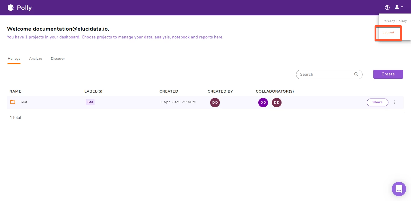 Projects - Polly Documentation