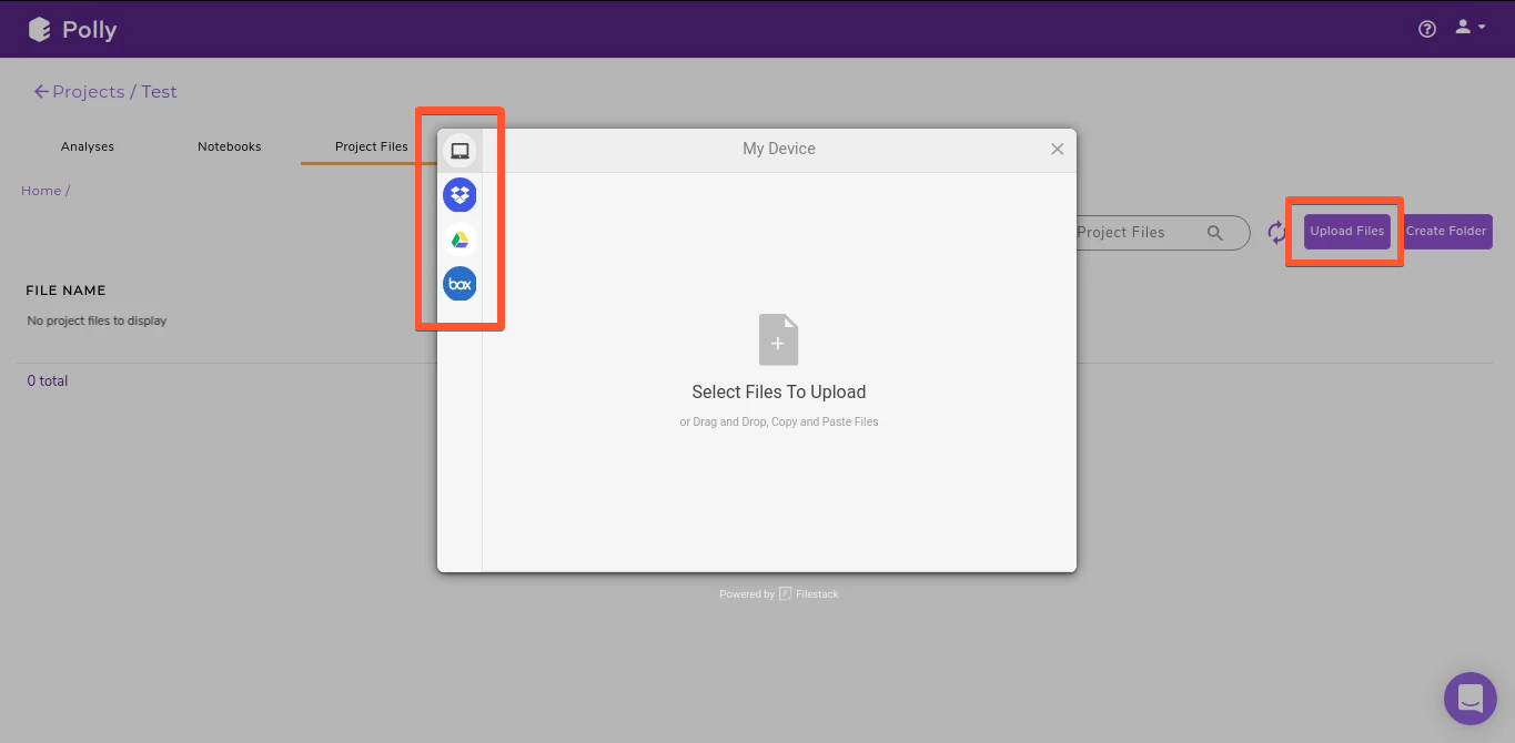 Projects - Polly Documentation